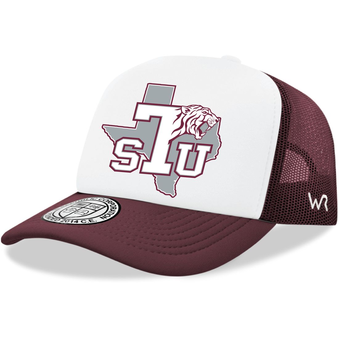 TSU Texas Southern University Tigers Jumbo Foam Trucker Hats