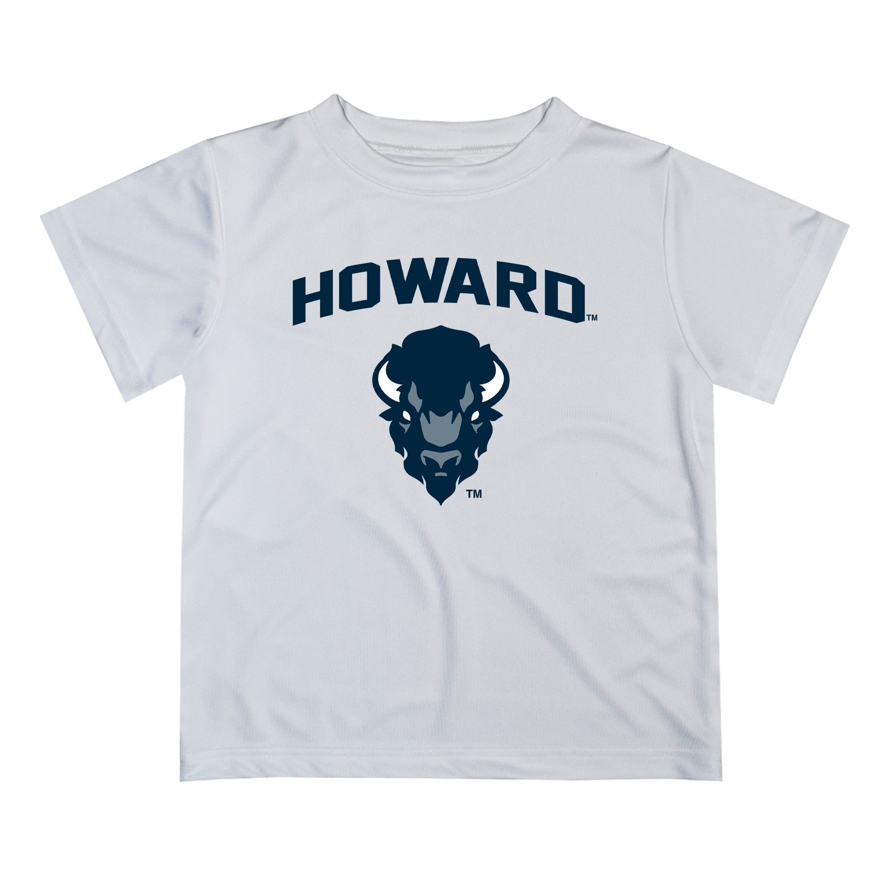 Howard University Bison Boys Game Day White Short Sleeve Tee Shirt by
