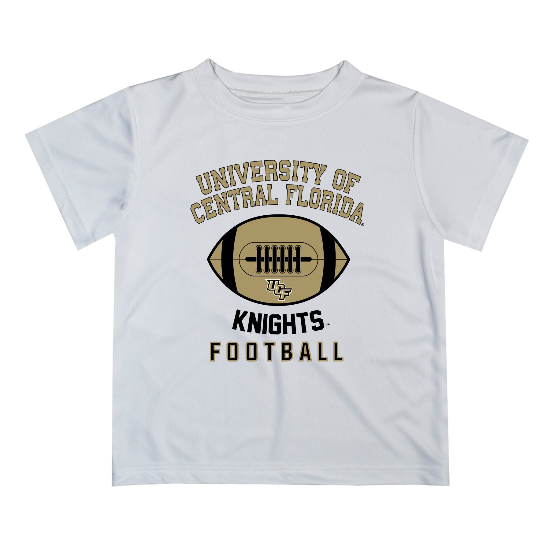 UCF Knights Football Gold Short Sleeve Tee Shirt by Vive La Fete