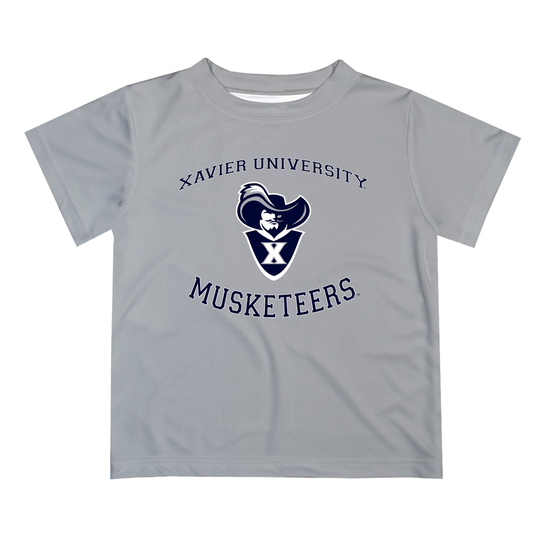 Xavier University Musketeers Boys Game Day V1 Gray Short Sleeve Tee Sh