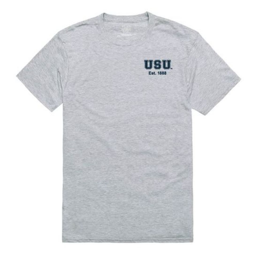 Utah State University USU Aggies Practice T-Shirt Heather Grey