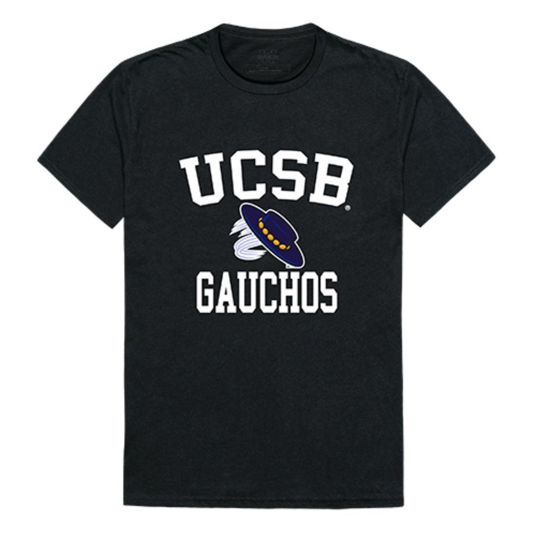 UCSB University of California Santa Barbara Gauchos Arch T-Shirt Black