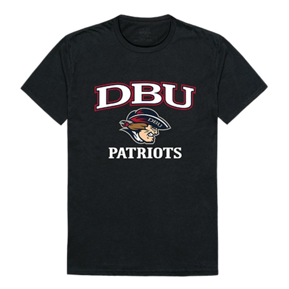 DBU Dallas Baptist University Patriot Arch T-Shirt Black