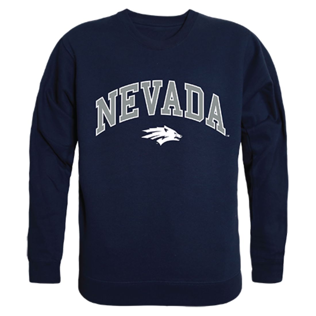 University of Nevada Campus Crewneck Pullover Sweatshirt Sweater Navy