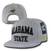 NCAA Alabama State University Hornets Game Day Snapback Caps Hats Heat