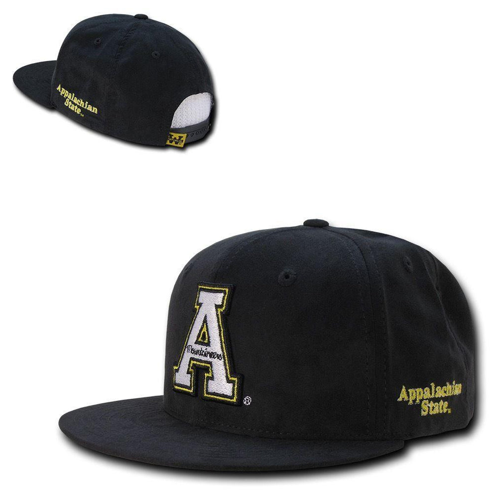 NCAA Appalachian State Mountaineers Faux Suede Snapback Baseball Caps