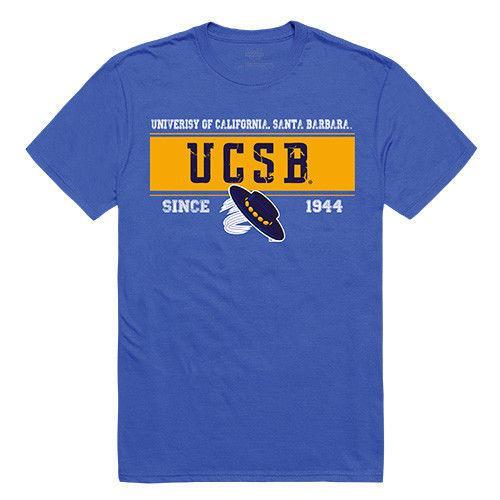 Ucsb University Of Cali Santa Barbara Gauchos NCAA Established Tees T-